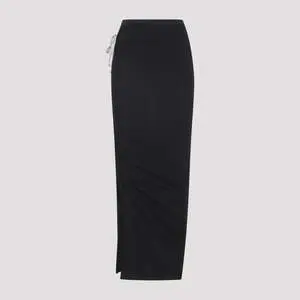 Rick Owens Edfu Knee Skirt - Black