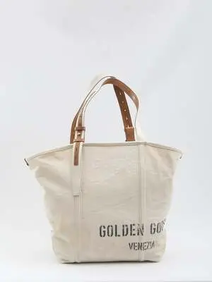 GOLDEN GOOSE Tote Bag - Ecru