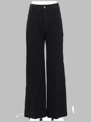 Victoria Beckham High-waisted Wide-leg Jeans - Black