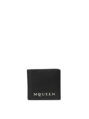 Alexander McQueen Wallet Leather - Black