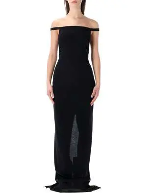 Rick Owens Sleeveless Maxi Dress - Black