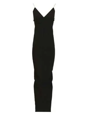 Rick Owens Sleeveless V-neck Maxi Gown