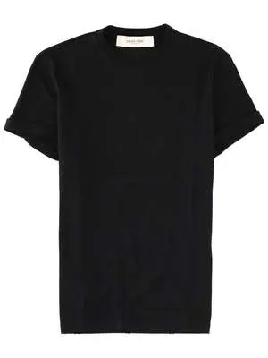 GOLDEN GOOSE Cotton T-shirt With Logo Patch