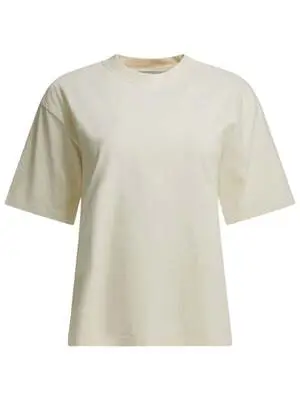 GOLDEN GOOSE Boxy Cotton Jersey T-shirt With Logo Patch