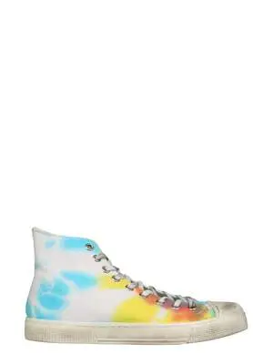 Givenchy X Jean Michel Tie-dye High-top Sneakers - Multicolour