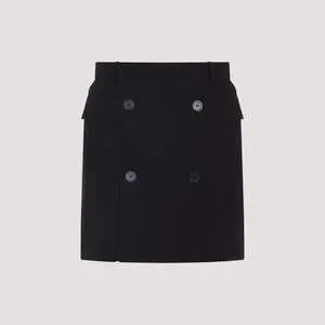 Balenciaga Button-front Skirt