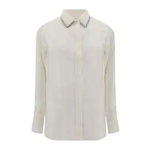 GOLDEN GOOSE Regular Fit Shirt - Papyrus