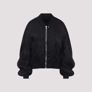 Rick Owens Secchia Flight Bomber Jacket - Black