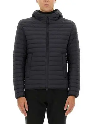 COLMAR Hooded Lightweight Down Jacket - Black