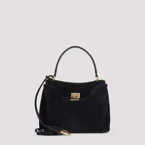 Balenciaga Mini Top Handle Handbag - Black