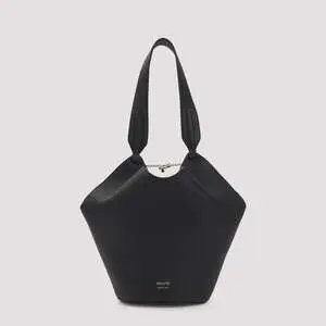 Khaite Lotus Mini Tote Bag - Black