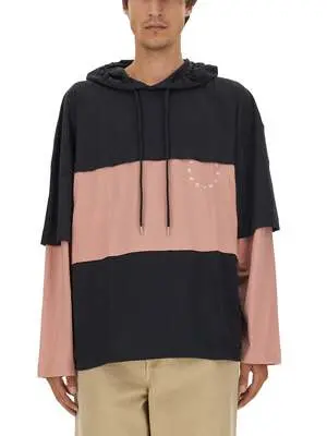 ÉTUDES Oversized Logo Hoodie - Multicolour
