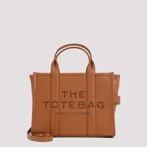 Marc Jacobs Leather Medium Tote Handbag 33cm X 25cm X 14cm - Brown
