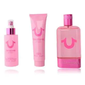 True Religion Fragrance Set: 3.4 Oz Edp Spray + 4.0 Oz Body Mist + 3.0 Oz Shower Gel - Default
