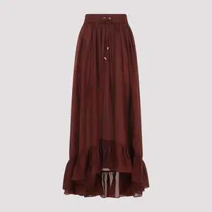Zimmermann Elegant Maxi Skirt For - Red