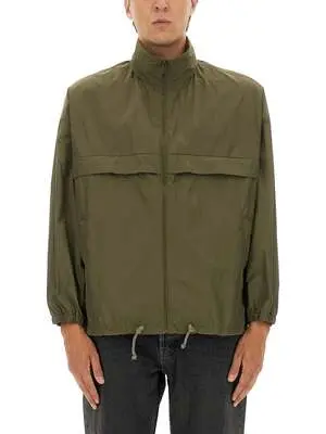 Saint Laurent Jacket In Water-repellent Serge