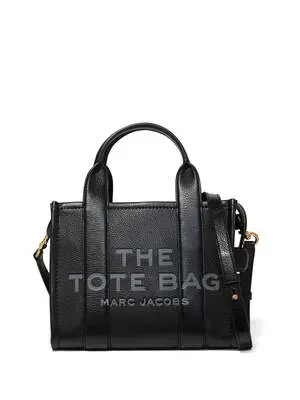 Marc Jacobs Mini Leather Tote Handbag - Black