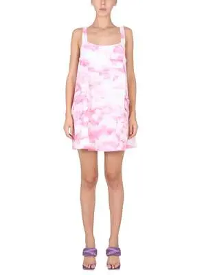 ROTATE BY BIRGER CHRISTENSEN Mini Dress With Cargo Pocket - Pink