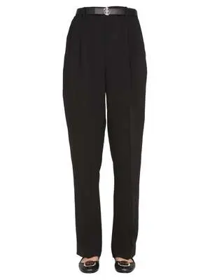 Tory Burch Tailored Regular Fit Crepe Trousers
