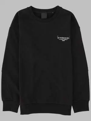 Givenchy Mini Cotton Sweater T-shirt - Black