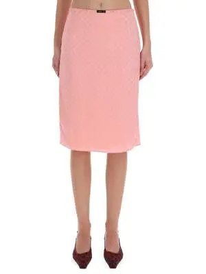 Gucci Silk Mini Skirt - Pink