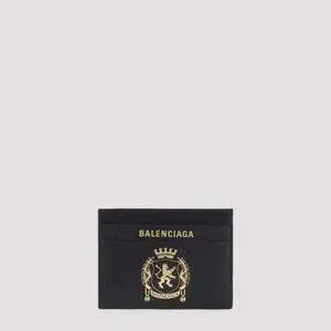 Balenciaga Passport Card Holder - Black