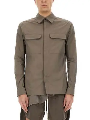 Rick Owens Work Shirt - Grey