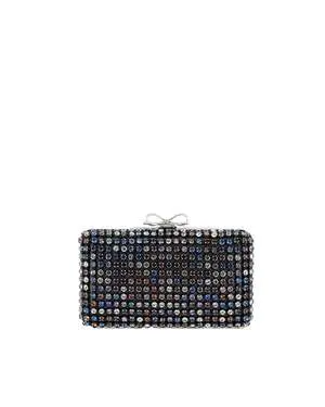 SELF-PORTRAIT Embellished Mini Crossbody Bag - Multi Coloured