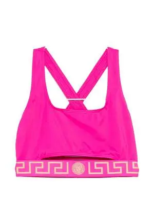 Versace Mini Cut-out Medusa Motif Dress With Square Neckline