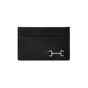 Gucci Leather Card Holder - Black