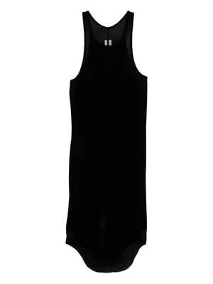 Rick Owens Ribbed Tank - Black