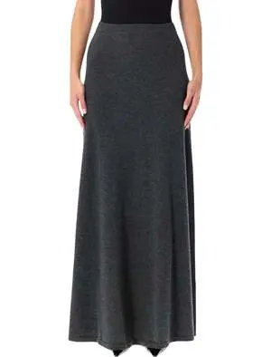 Balenciaga Wool Maxi Skirt