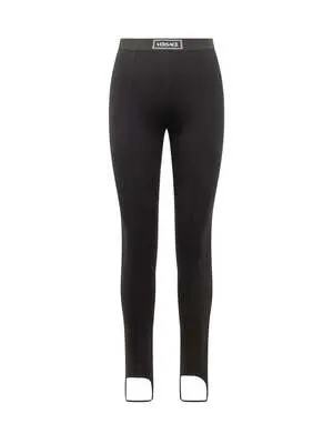 Versace Mini High-waisted Jersey Leggings