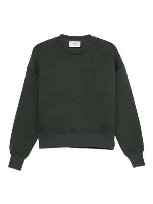 AMI Paris Swethetastic Knit Sweater For - Anthracite