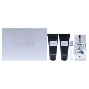 Michael Kors Four-piece Fragrance Set With 3.4 Oz Edp, Shower Gel, After-shave Balm, And Mini Edp - Default