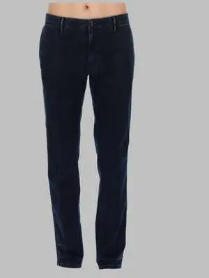 Incotex Jet-set Cotton Trousers For - Blue