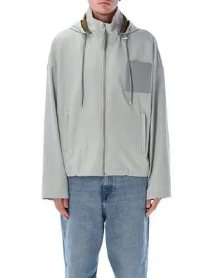 Loewe Hooded Cotton Jacket