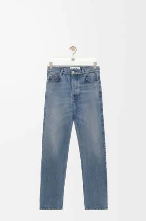 Loewe Straight Leg Pants For Ss25 Collection - Blue