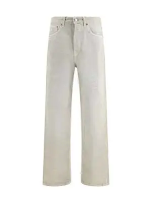 HAIKURE Essential Relaxed Fit Jeans For - Beige