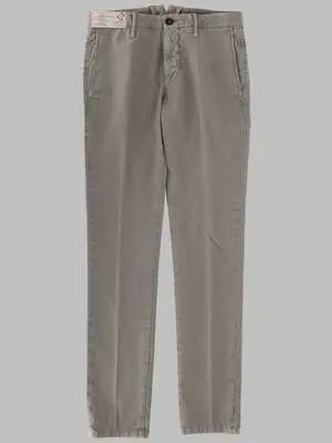 Incotex Stylish Trousers With Logo Embellishment