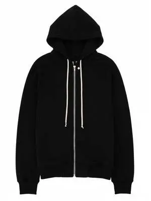 Rick Owens Zip-up Drawstring Hoodie