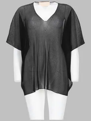 CIRCUS HOTEL Mini Sweater For Ss25 Collection - Black
