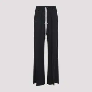 Rick Owens Mastodon Stretch-wool Wide-leg Pants