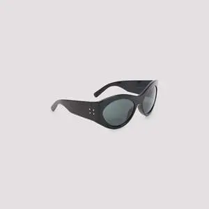 Saint Laurent SAINT LAURENT Acetate Cat Eye Sunglasses Black