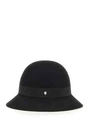 Helen Kaminski Round Cloche Bucket Hat - Black
