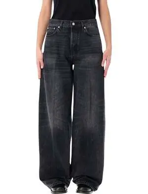 HAIKURE Relaxed Fit Dark Wash Jeans