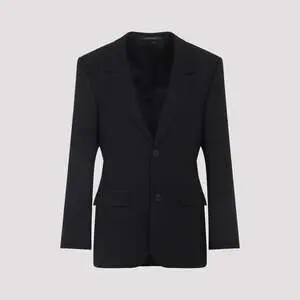 Balenciaga Standard Tailored Jacket - Black