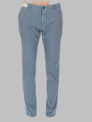 Incotex Tailored Comfort Trousers With Logo Detail - Grey