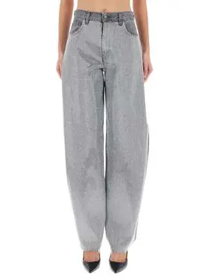 HAIKURE Bibi Denim Pants - Grey