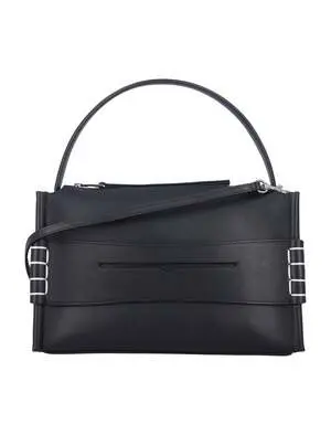 JW Anderson Loafer-inspired Handbag With Top Handle - Black